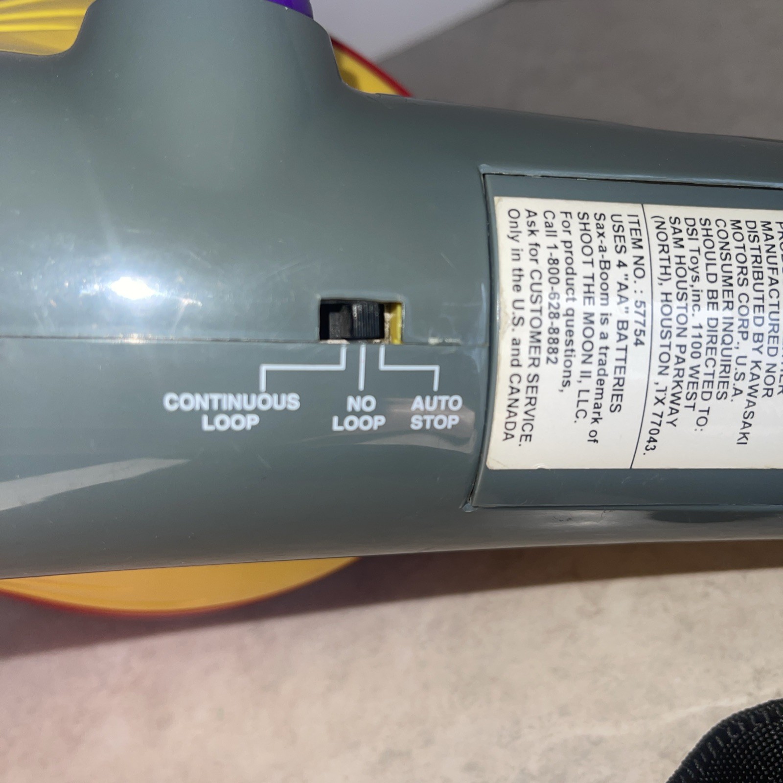 Kawasaki Sax-a-boom Saxaboom 1998 Toy Saxaphone Jack Black Tenacious D ...