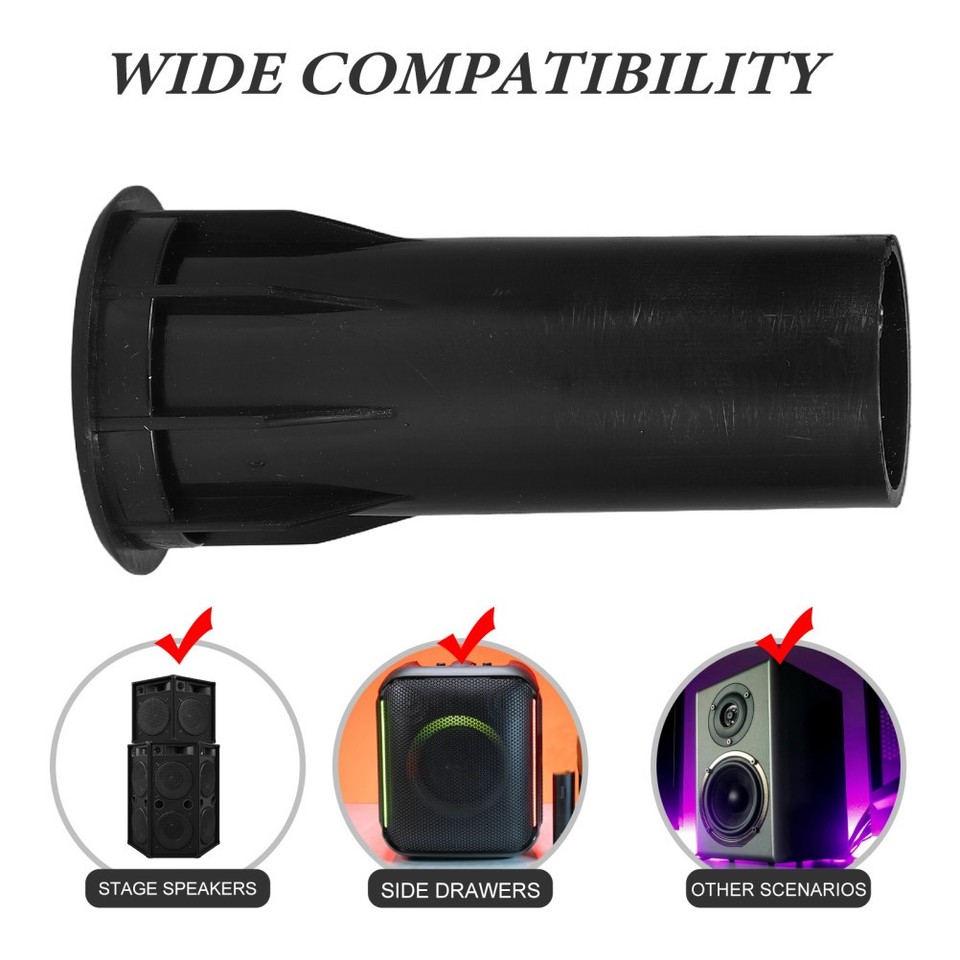 8pcs Bass Reflex Port Tubes Subwoofer Tuning Ports Speaker Cabinet Port ...