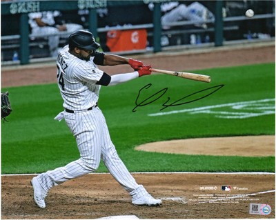 Eloy Jimenez Chicago White Sox Autographed 8" x 10" Hitting Photograph ...