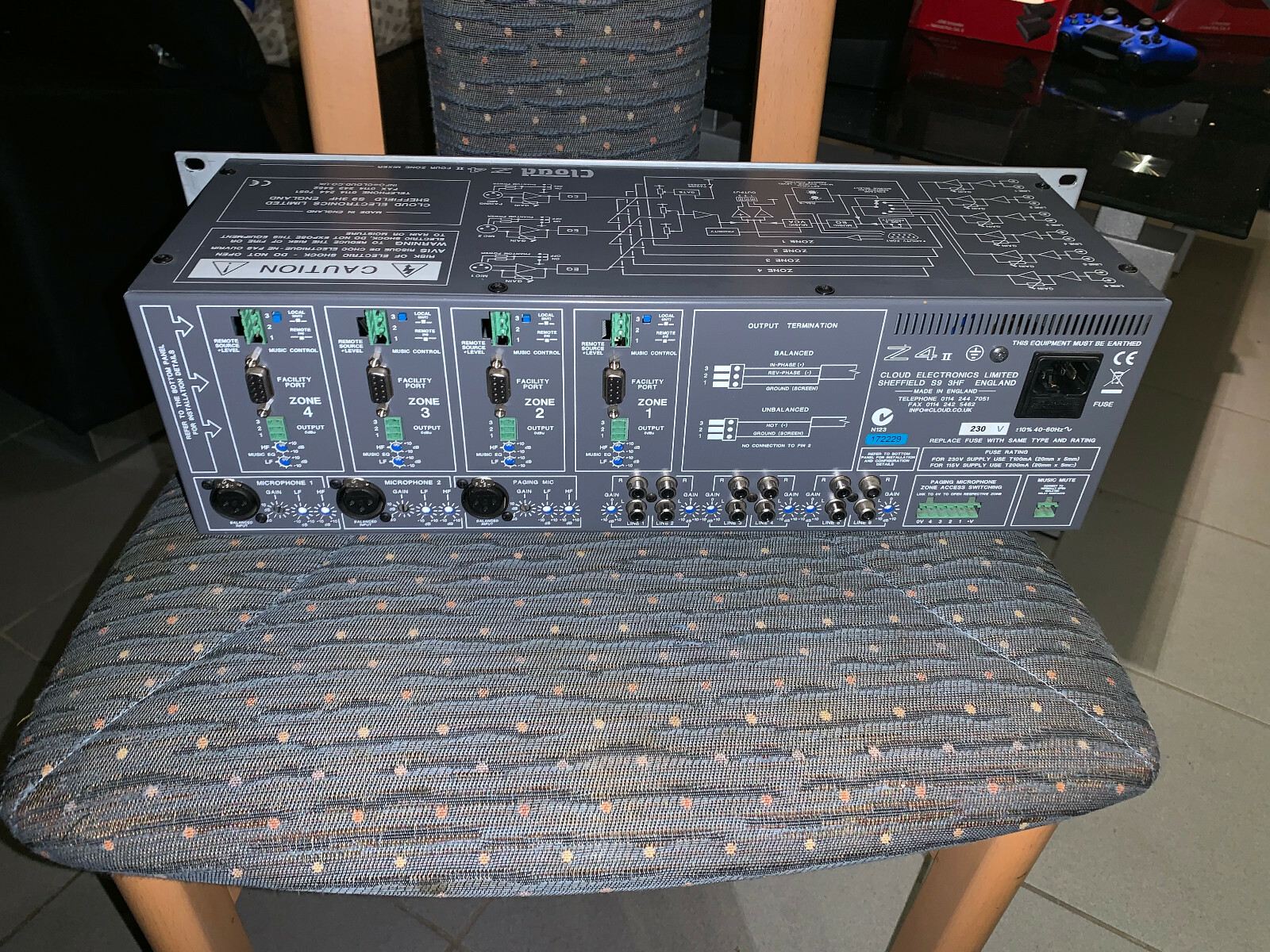 Cloud Z4II Zonen Mischpult Z4 MK2 Four Zone Venue Mixer | eBay.de