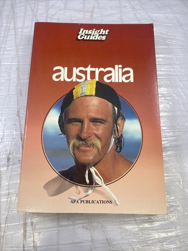 Insight Guides AUSTRALIA 1987 Travel/Tourism Guide Book Vintage Funny ...