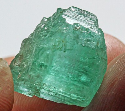 15Ct Paraiba Blue Green Emerald Vanadium Beryl Facet Rough Specimen ...