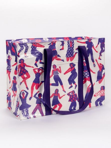 Blue Q Shoulder Tote with Heavy Duty Zipper & Outer Pocket 95% Recycled ...