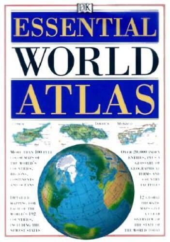 Essential World Atlas - Paperback By DK Publishing - GOOD 9780789432506 ...