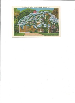 Vintage Postcard 1920's Betsy Williams Cottage Roger Williams Park ...