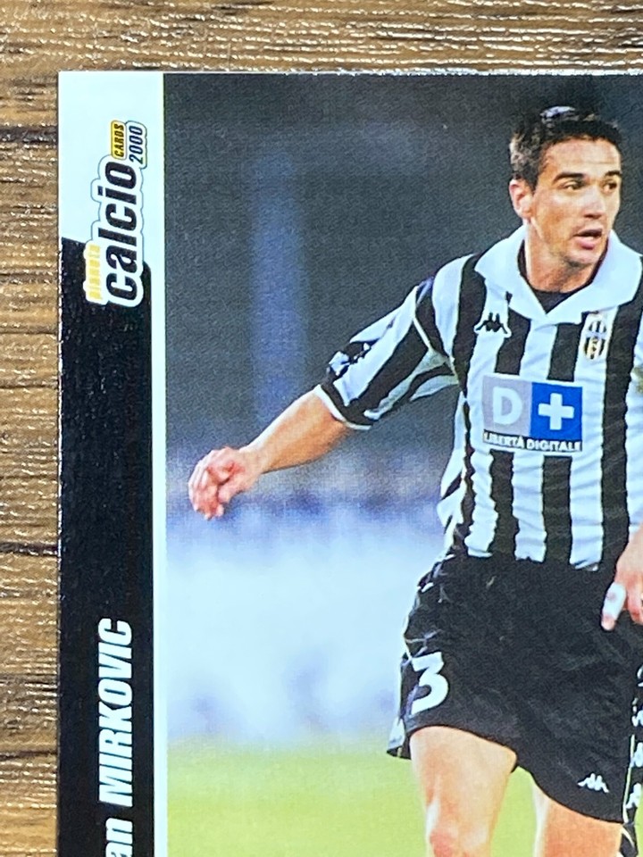 Zoran Mirkovic Juventus Card Calcio 2000 Serie A Pianela | eBay