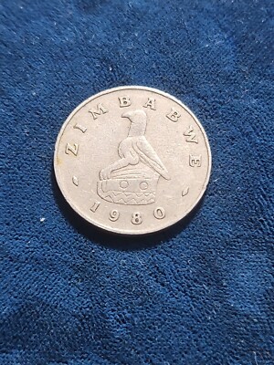 1980 Zimbabwe 20 Cents Coin - KM#4 | eBay