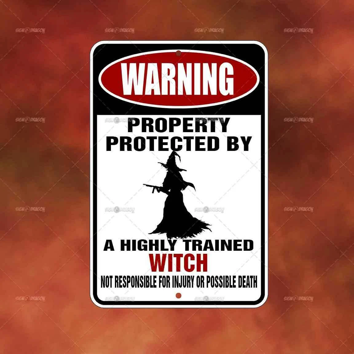 Funny Witch Signs