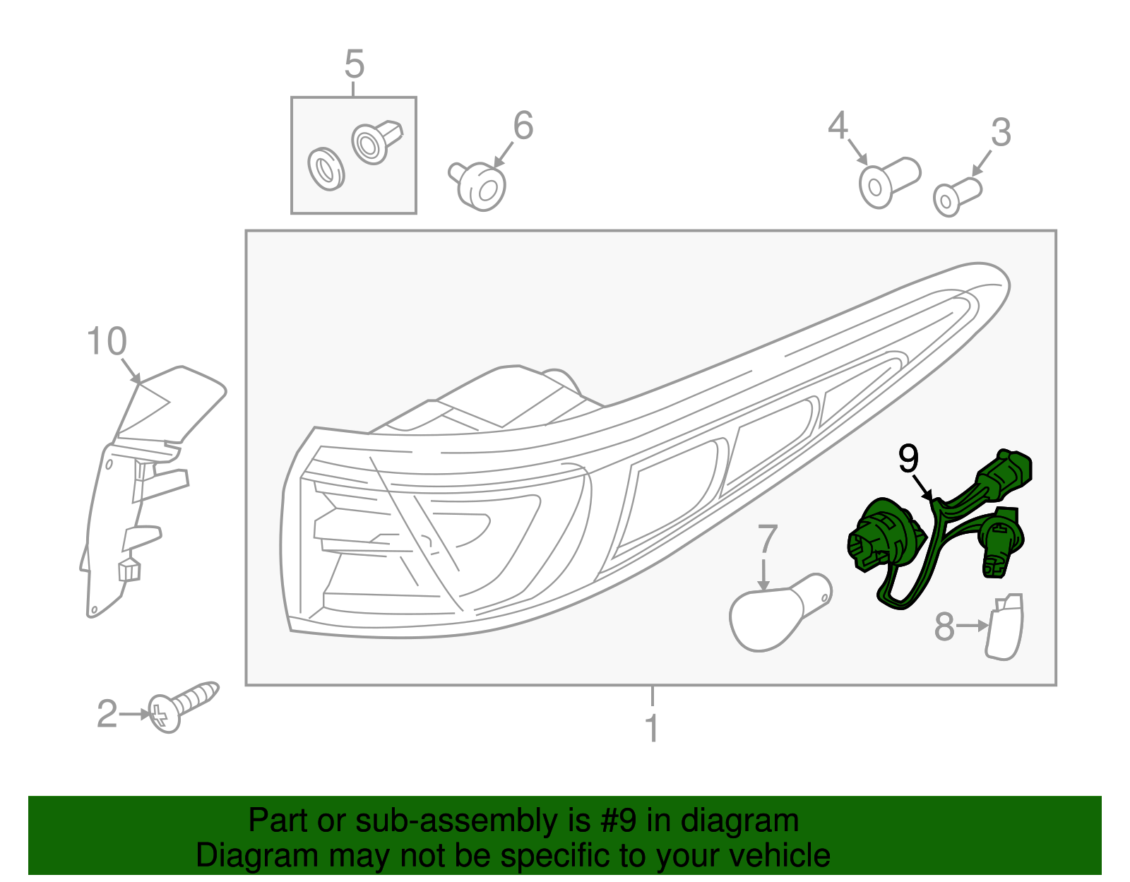 Genuine Kia Socket & Wire 92480-D9510 for sale online | eBay