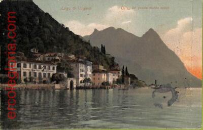 af5374 - SWITZERLAND Schweiz - Ansichtskarten VINTAGE POSTCARD - Lugano ...