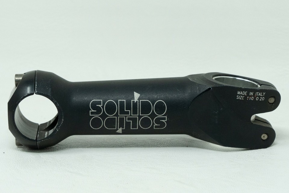 CINELLI SOLIDO STEM 1+1/8 INCH 110 26.0 VINTAGE ROAD RACING AHEAD BLACK ...