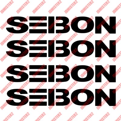 Seibon Carbon Fiber Sticker Seibon Decal Carbon Hood JDM Racing ...