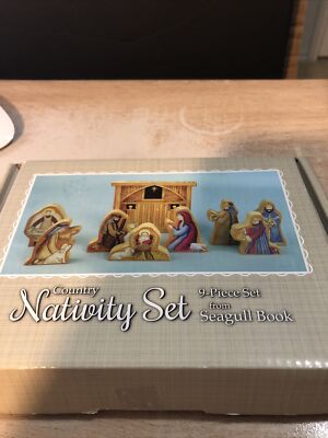 Country Nativity Set | eBay