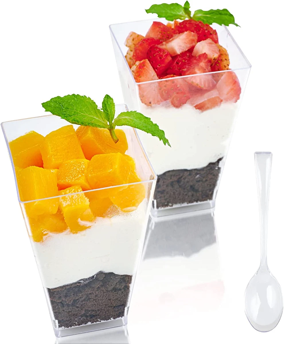 Plastic Mini Dessert Cups
