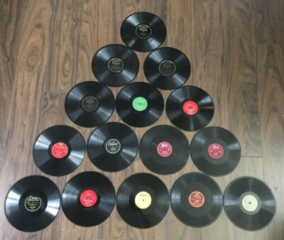 c1930-40's VTG Lot Record Albums Wall Art DOT DECCA RCA VICTOR GILMER ...