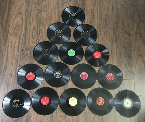c1930-40's VTG Lot Record Albums Wall Art DOT DECCA RCA VICTOR GILMER ...