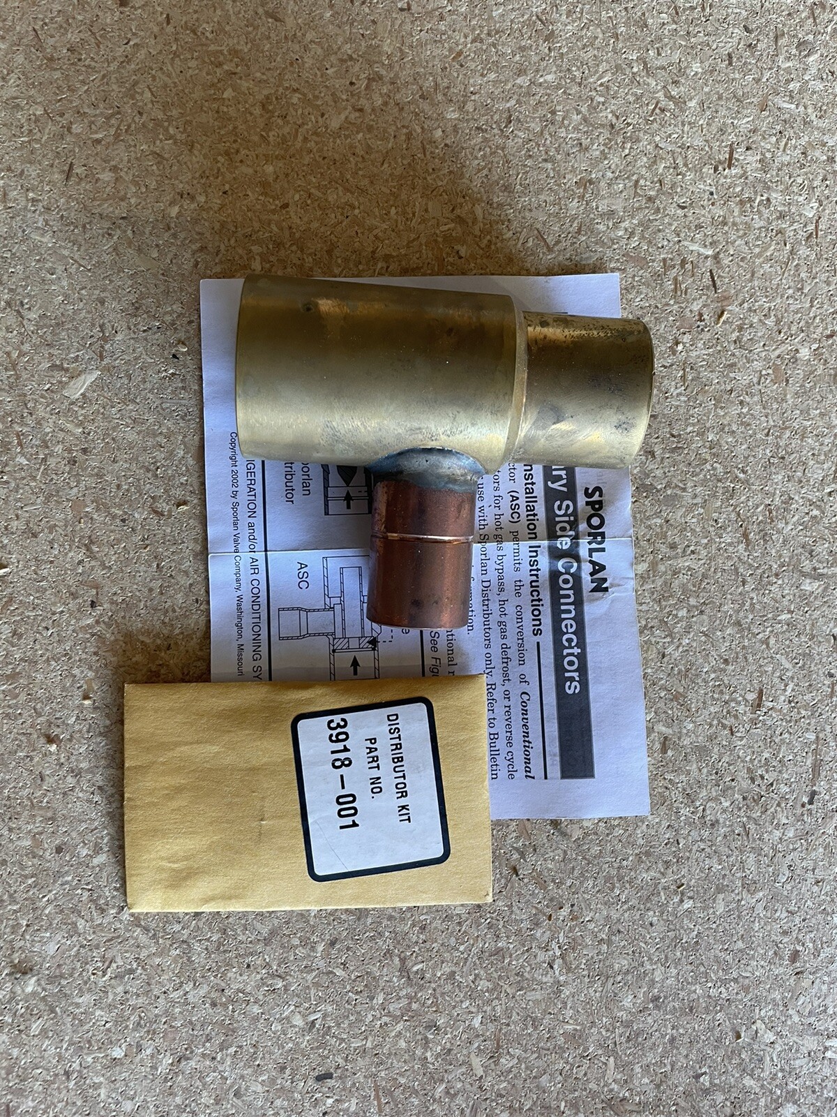 Sporlan ASC-11-7 LNWR Auxilary Side Connector (#972-H-1) | eBay