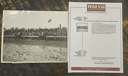 1928 Press Photo - Reigh Count Wins Kentucky Derby, Churchill Downs, w ...