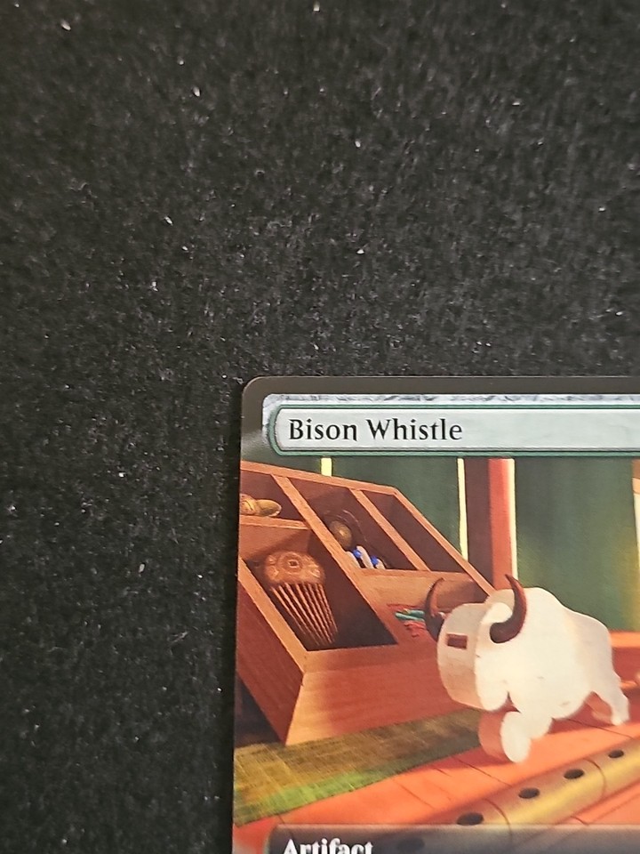 1x - Bison Whistle - Extended Art #202 - Avatar: Eternal - NM MTG | eBay