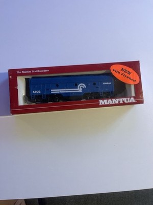 Mantua HO Scale F7 Diesel Locomotive Conrail #6303 Blue – NEW with ...