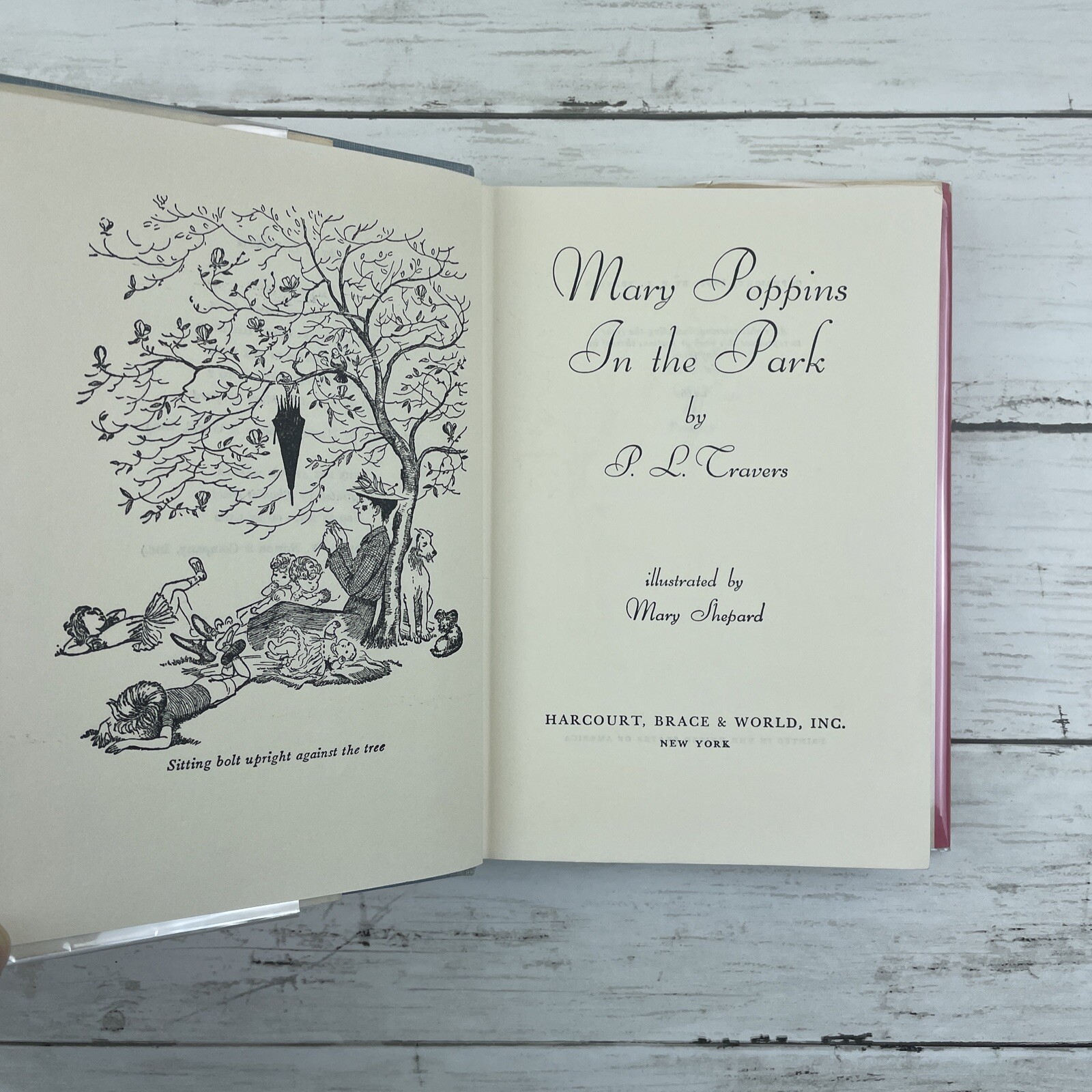 Mary Poppins In The Park P.L. Travers Vintage Illustrated Mary Shepard ...