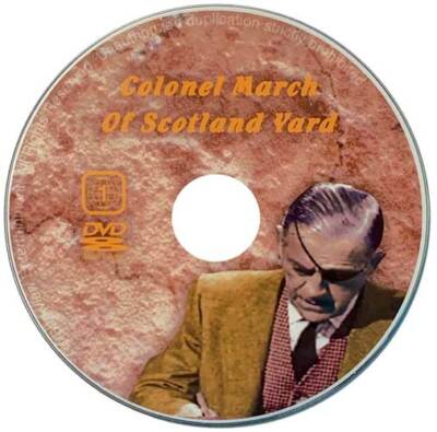 COLONEL MARCH OF SCOTLAND YARD COMPLETE RESTORED 26 EPISODE DVD BORIS ...