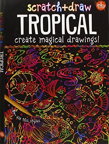 Scratch & Draw Glow in the Dark: Create Magical Dra... Paperback ...