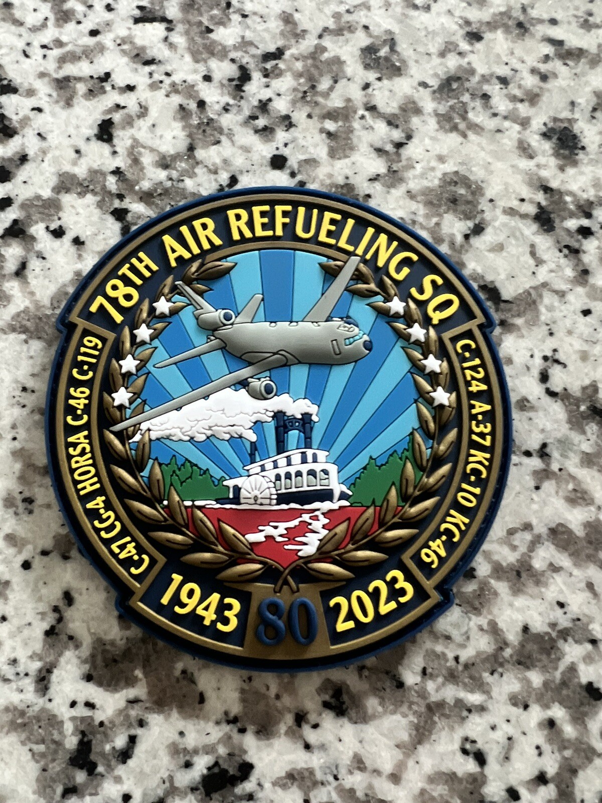 78th Air refueling Squadron 80th Anniversary Patch - Plus Sticker | eBay