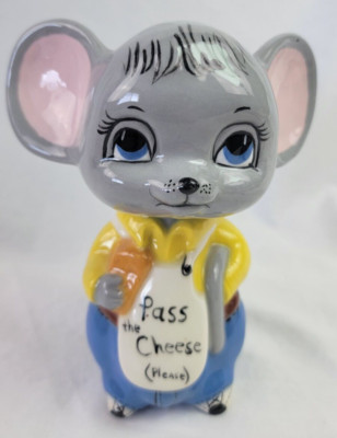 Decorative Mouse Parmesan Cheese Shaker, "Pass The Cheese (Please)", 6. ...