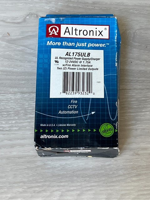 Altronix Al175ulb Access Control Power Supply/Charger for sale online ...