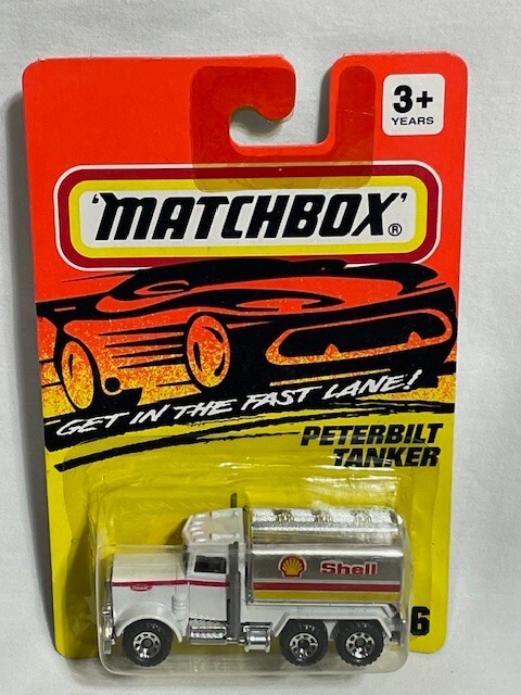 Matchbox Peterbilt Tanker Shell Gas Truck, #56, 1/64 "Get In The Fast ...