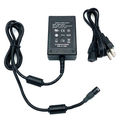 Genuine 60W Medical Power Supply ME60A1203F01 AC Adapter 3-pin hole w/P ...