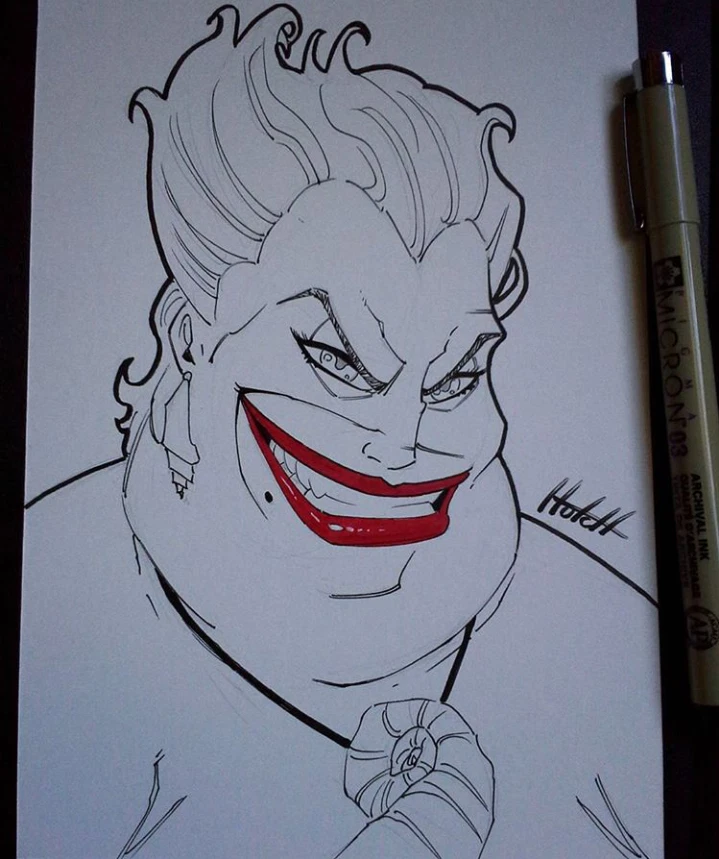 How To Draw Ursula