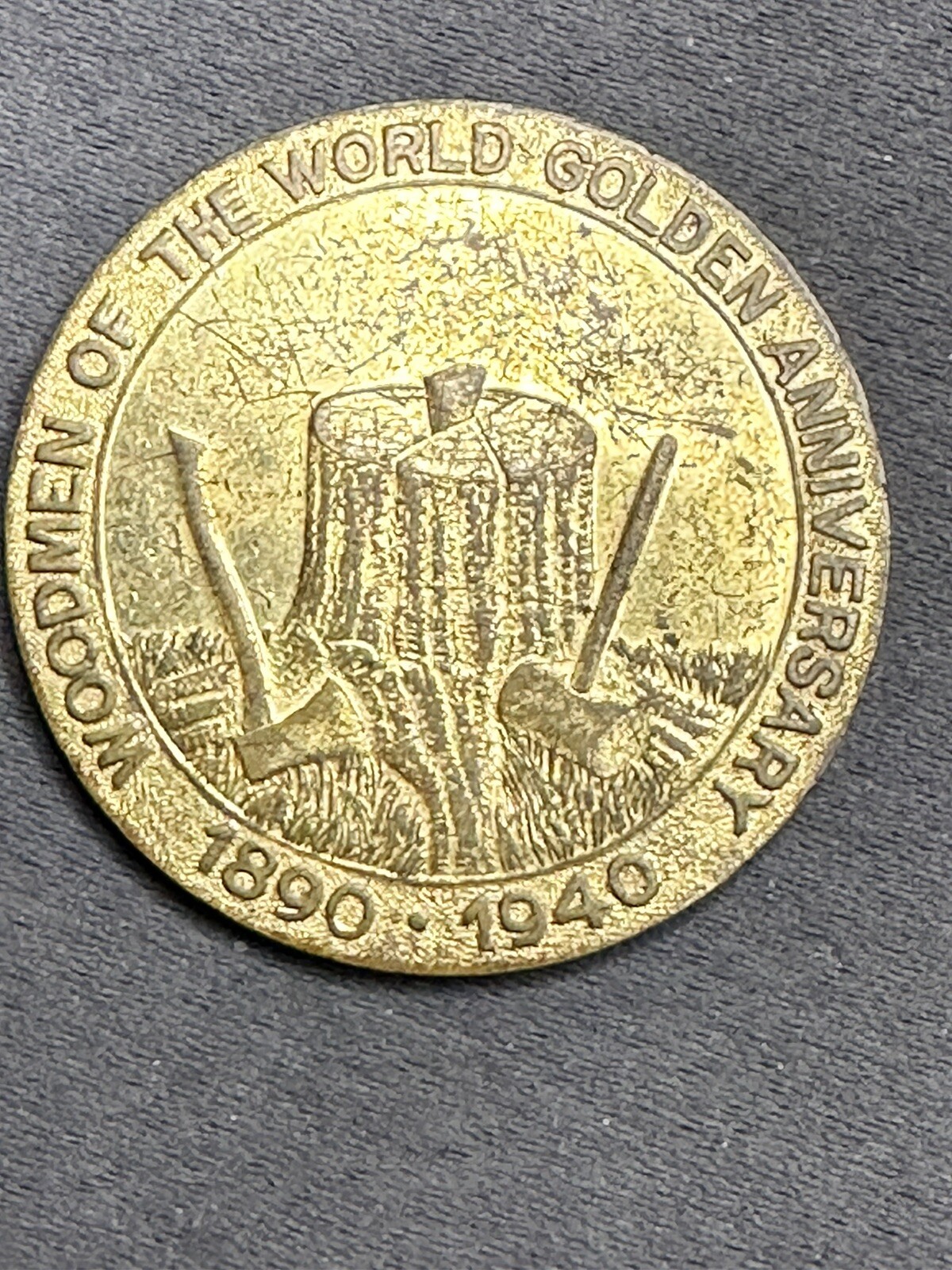 1940 Woodmen Of the World Anniversary Commemorative Token | eBay