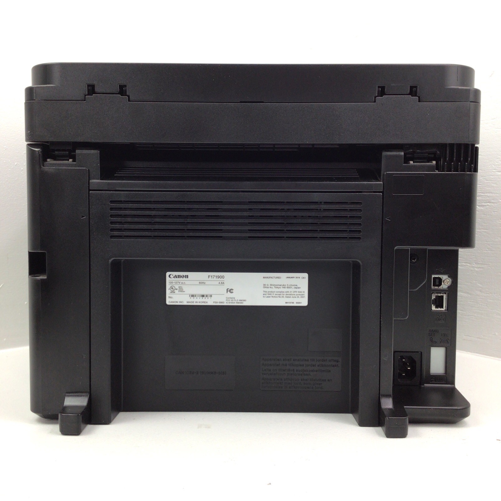 Canon Laser Printer Model F171900 MF232w Wireless Copier Scanner Works ...