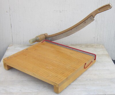 Paper Cutters & Trimmers - Vintage Ingento Paper Cutter