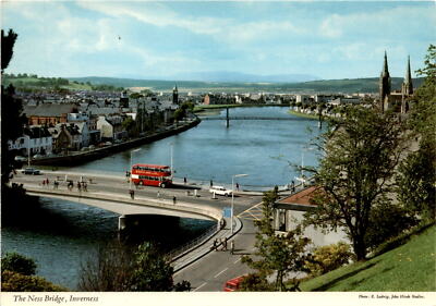Ness Bridge, Inverness, River Ness, Glen More, Caledonian Canal, In ...