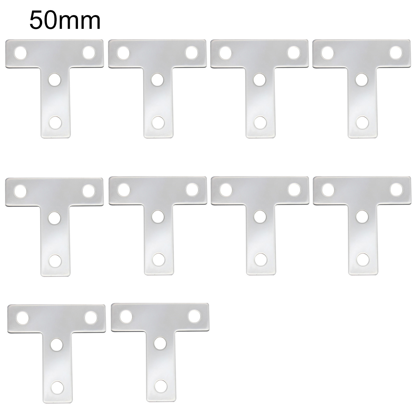 10pcs 40/50/60/80mm Angle Bracket Glitch-free Not Easy to Rust Complete ...