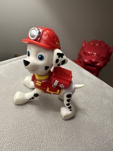 Nickelodeon Paw Patrol Marshall Action Figure 2.5” Tall - Toy Moving ...