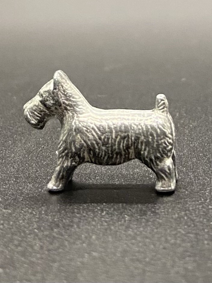 Vintage 1973 Monopoly Scottie Dog Token – Replacement Game Piece ...