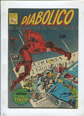 DIABOLICO (DAREDEVIL) MEXICAN #75 (4.0) VHTF! 1972 | eBay