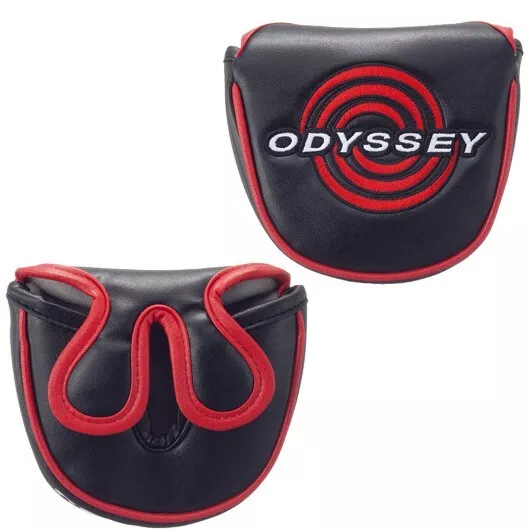 ODYSSEY Backstryke Putter Cover 2017 Model Men's 17 JM Black Head Cover ...