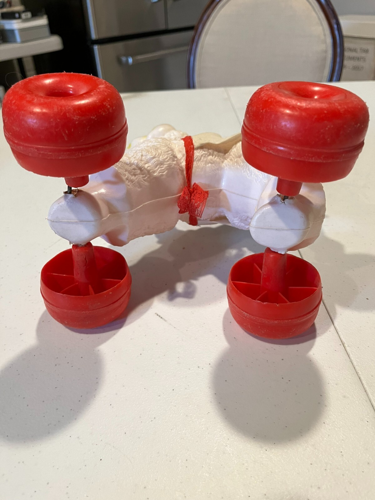 Lamb Pull Along Toy, Empire, Blow Mold Plastic | eBay