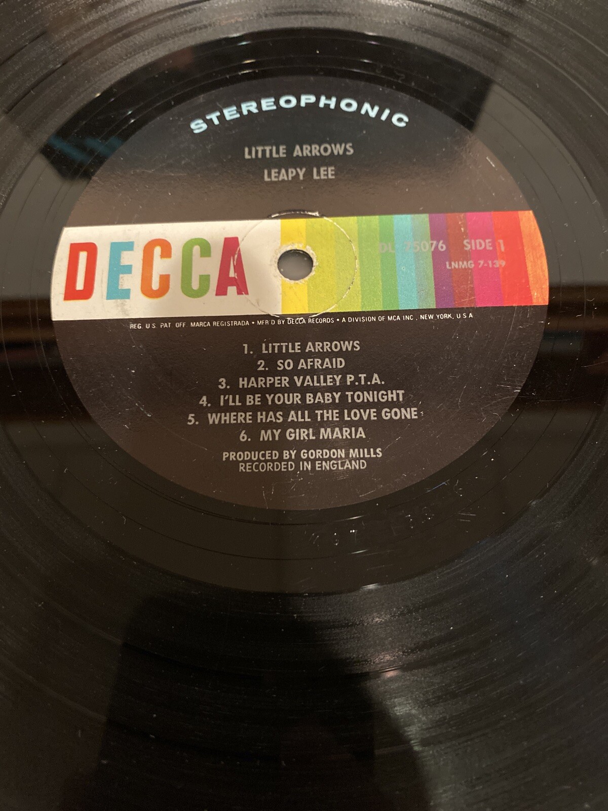 33 Rpm Lp Little Arrows Leapy Lee DL 75076 | eBay UK