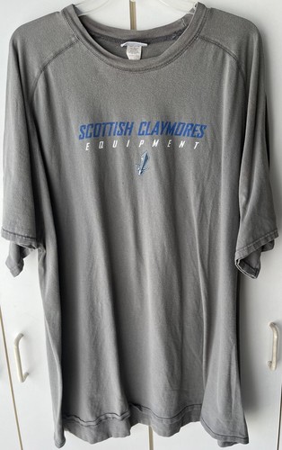 Reebok - Scottish Claymores Equipment Tee 2X - XXL | eBay