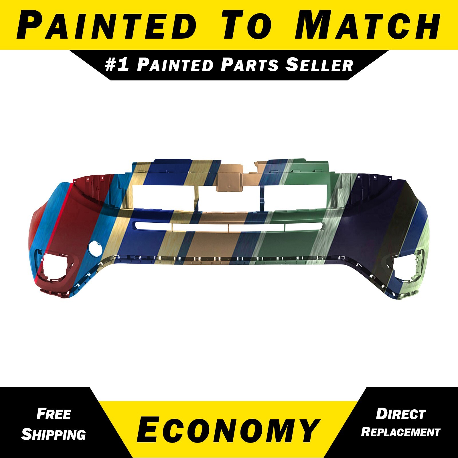 NEW Painted To Match - Front Bumper Cover for 2015-2021 RAM ProMaster ...