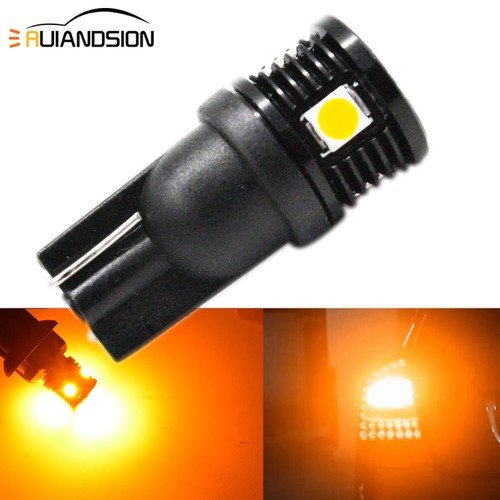 10pcs T10 W5W 3030 6 LED Car Indicator Side Wedge Light Bulb 12-24V ...