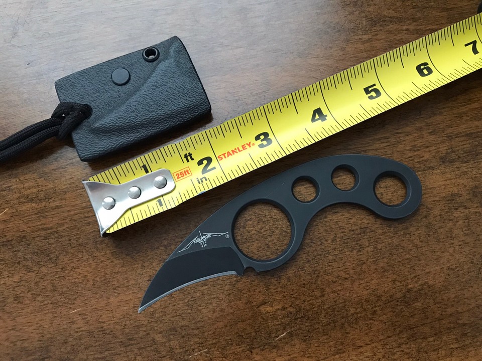 Rare 1999 Emerson Small Fixed Blade Knife Made In The USA | eBay