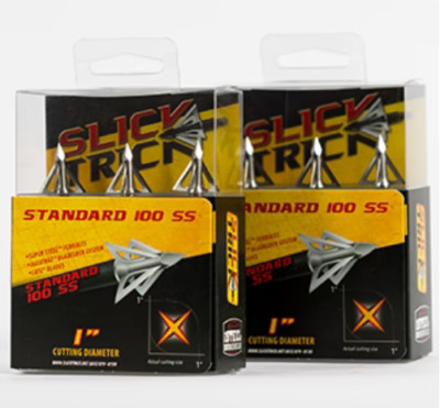Slick Trick SS Pro 125gr Standard Broadhead (3pk) | eBay