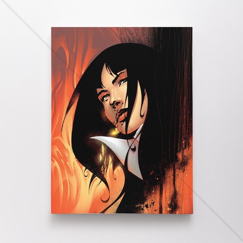 Vampirella Poster Canvas Vampire Comic Book Cover Art Print #762 | eBay